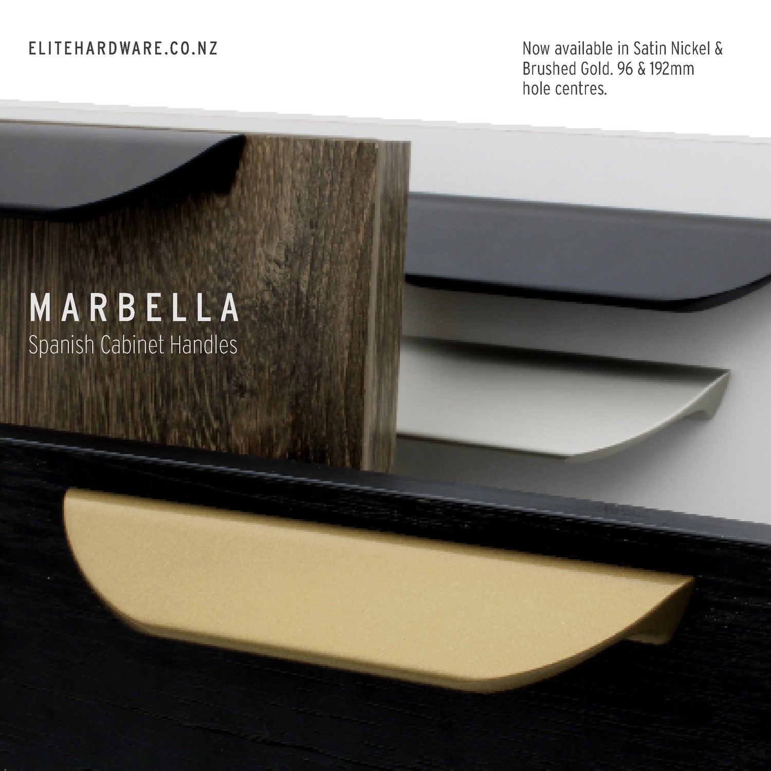 Marbella Cabinet Handle – Elite Hardware