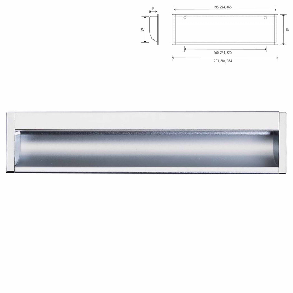 Inset/Recessed Cabinet Handles – Elite Hardware