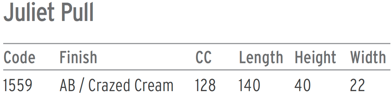 Juliet Pull Handle – Elite Hardware