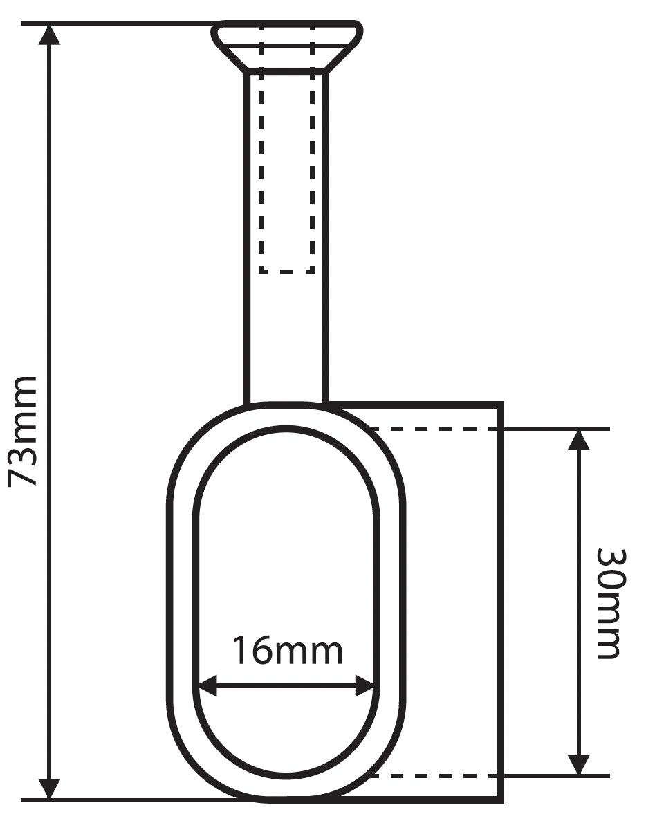 Oval Rail Corner Bracket – Elite Hardware