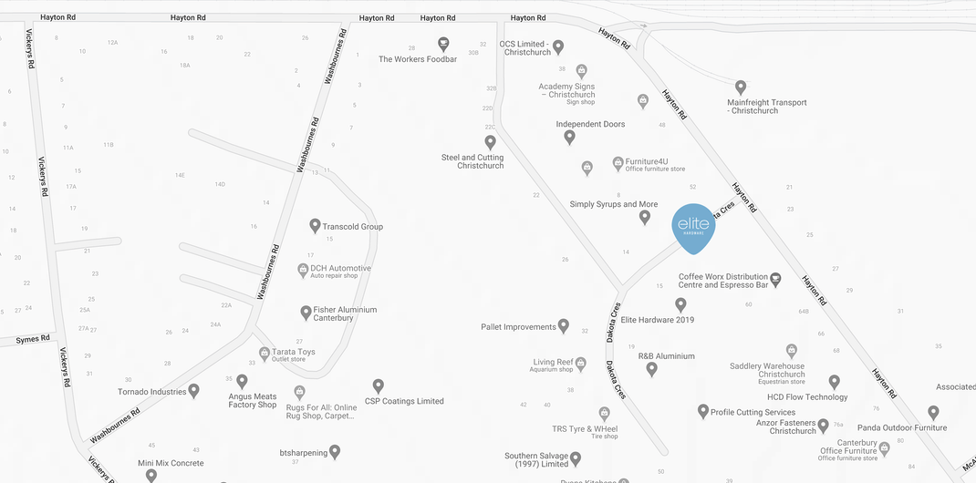 Contact – Elite Hardware